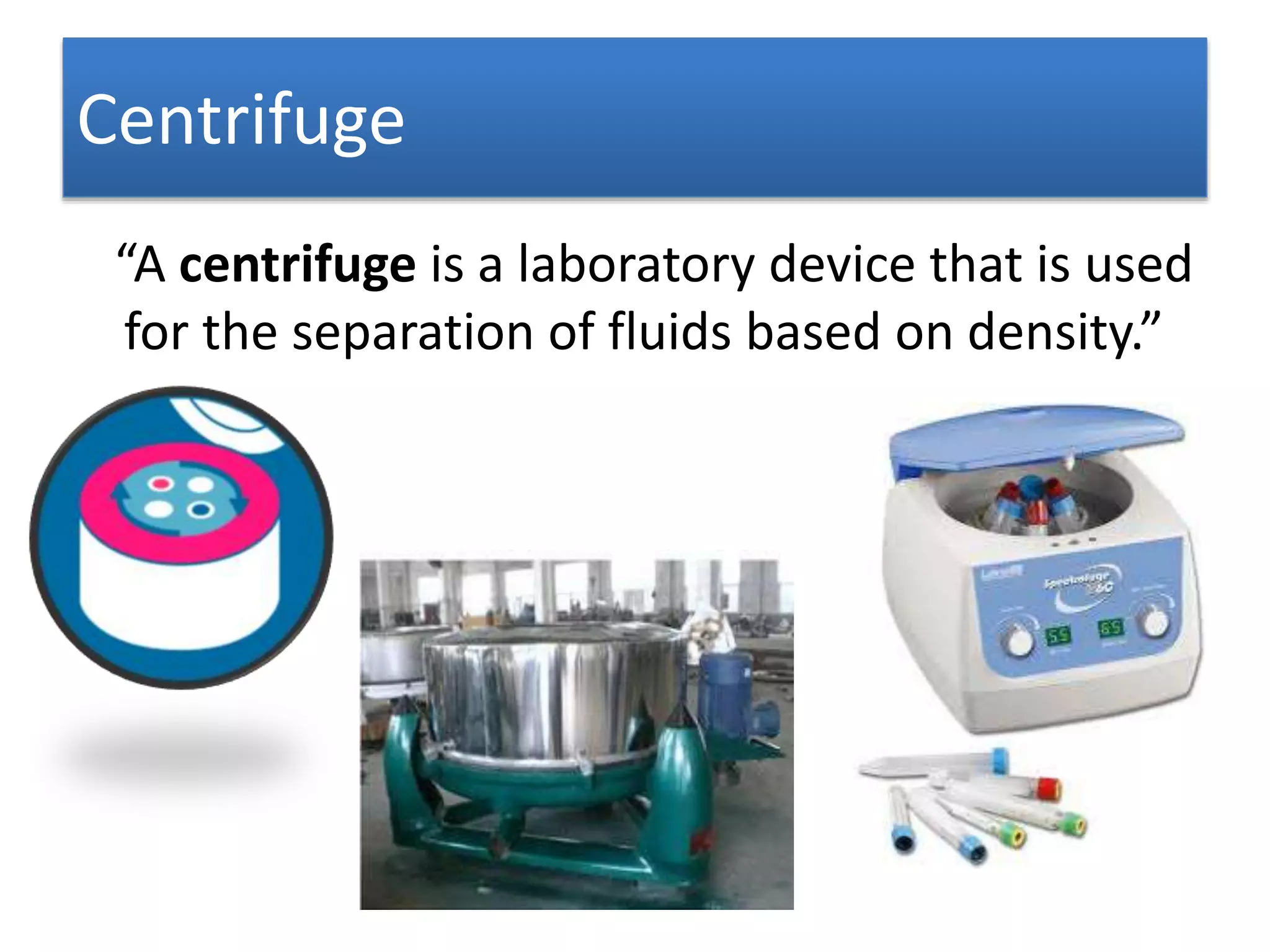 Centrifugation | PPTX