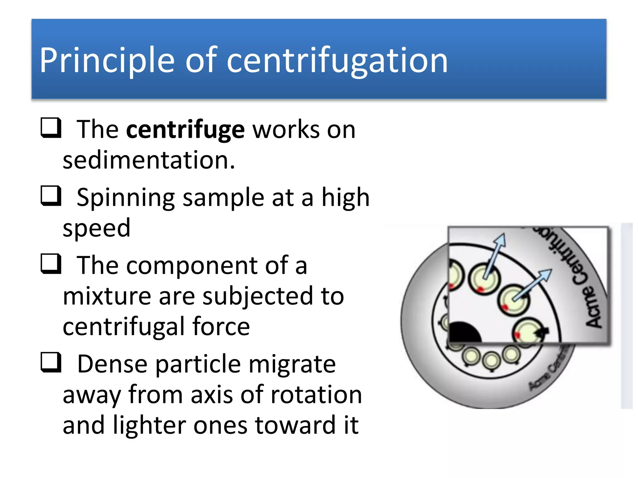 Centrifugation | PPTX