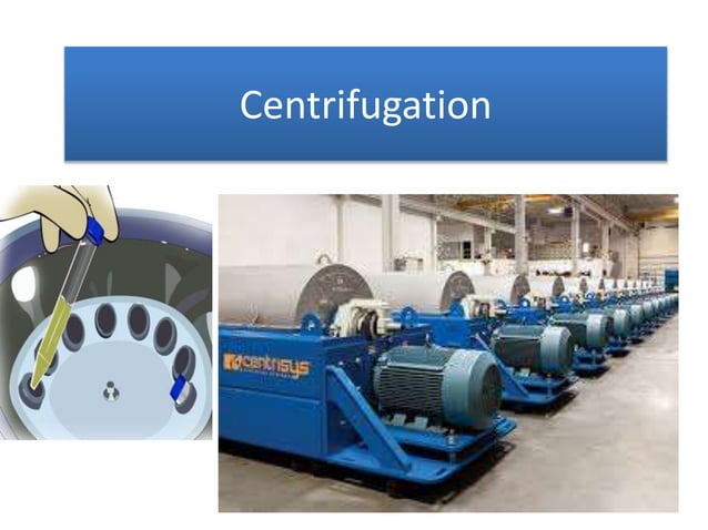 Centrifugation | PPTX