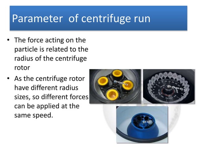 Centrifugation | PPTX