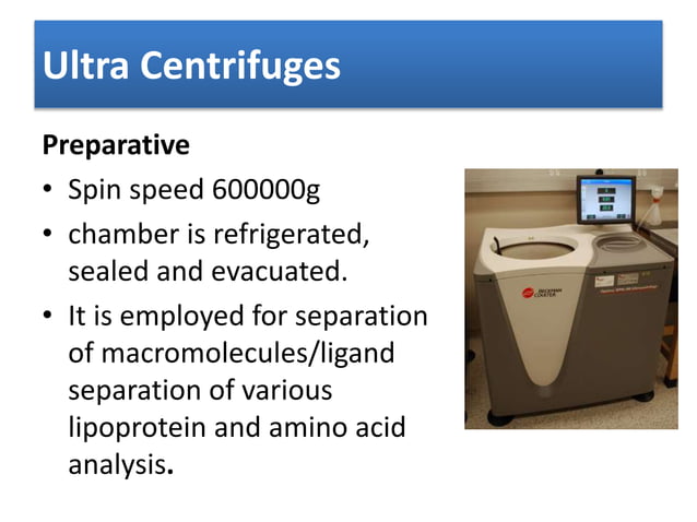 Centrifugation | PPTX