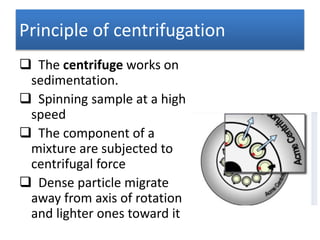 Centrifugation | PPTX