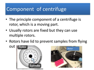 Centrifugation | PPTX