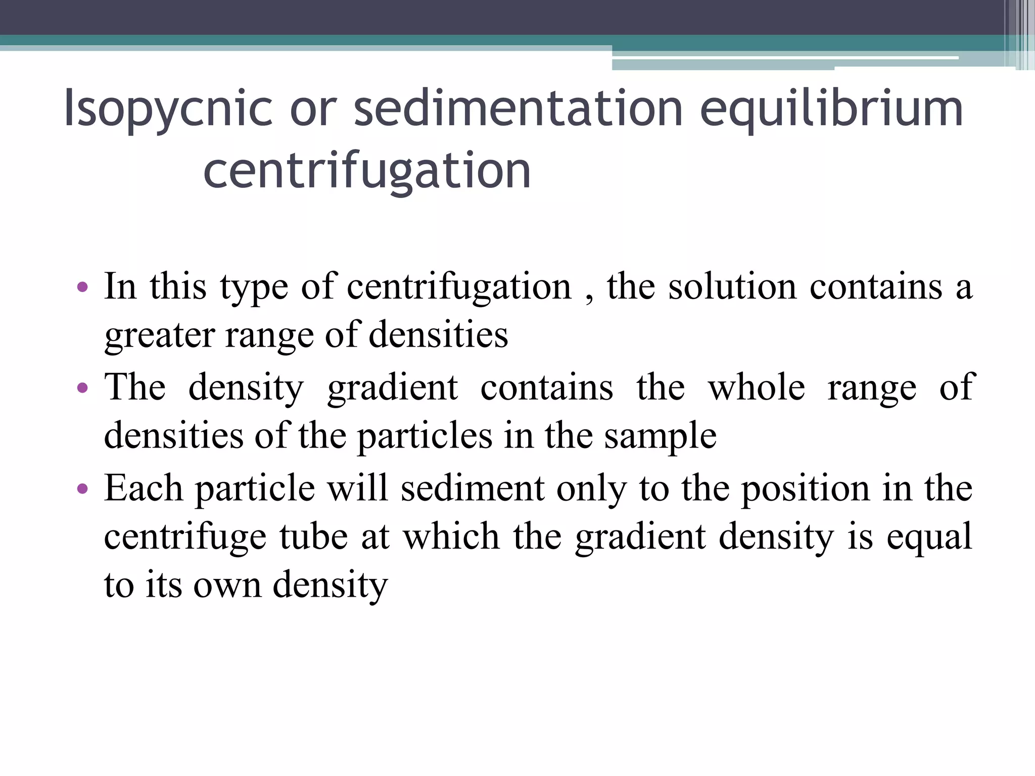 Centrifugation | PPTX