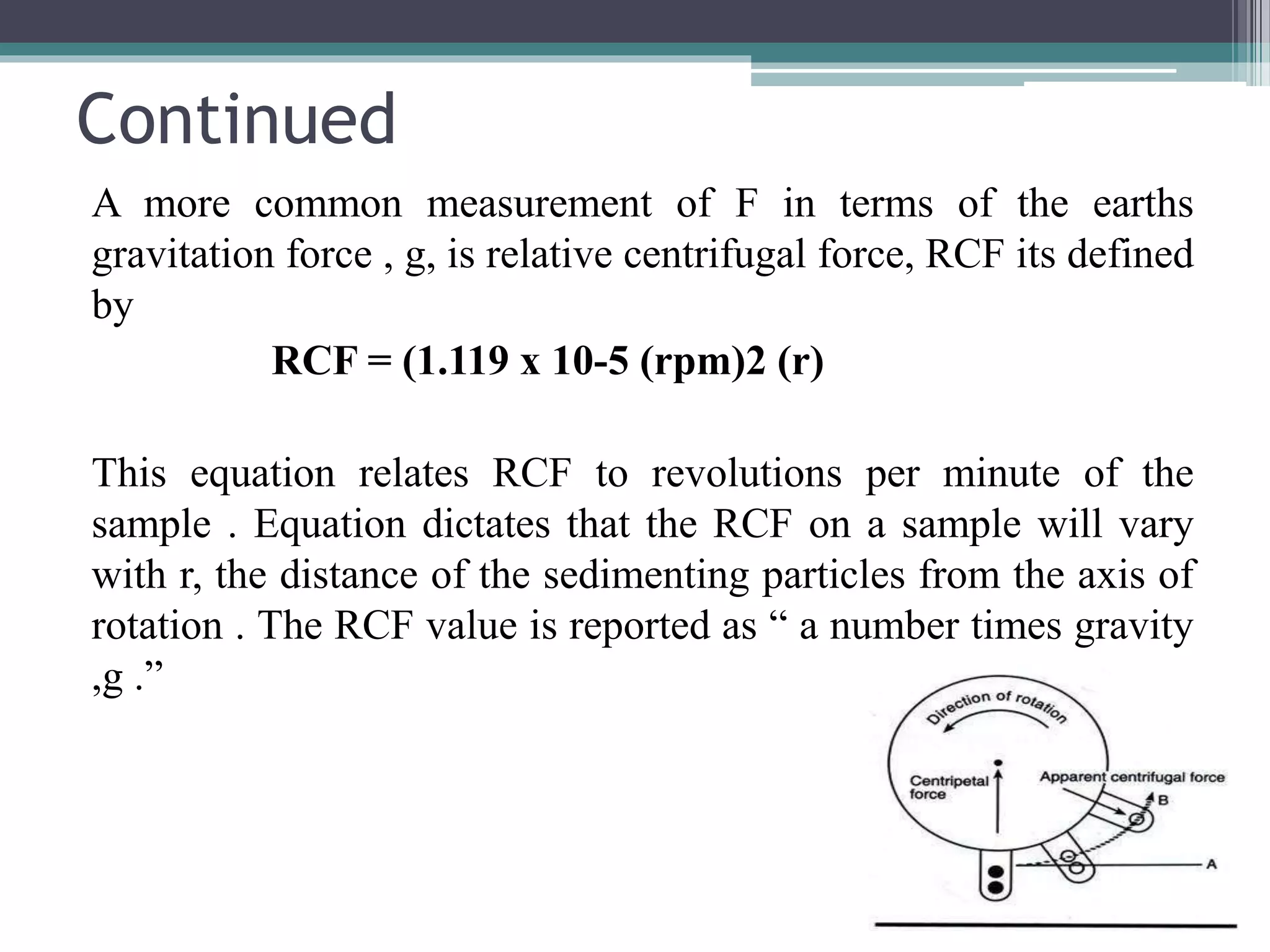Centrifugation | PPTX