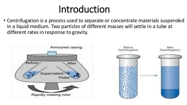 Centrifugation