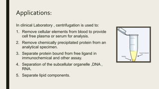 Centrifugation | PPTX