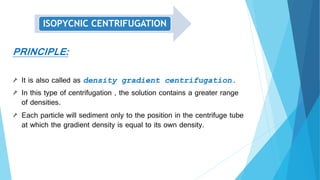 Centrifugation | PPTX