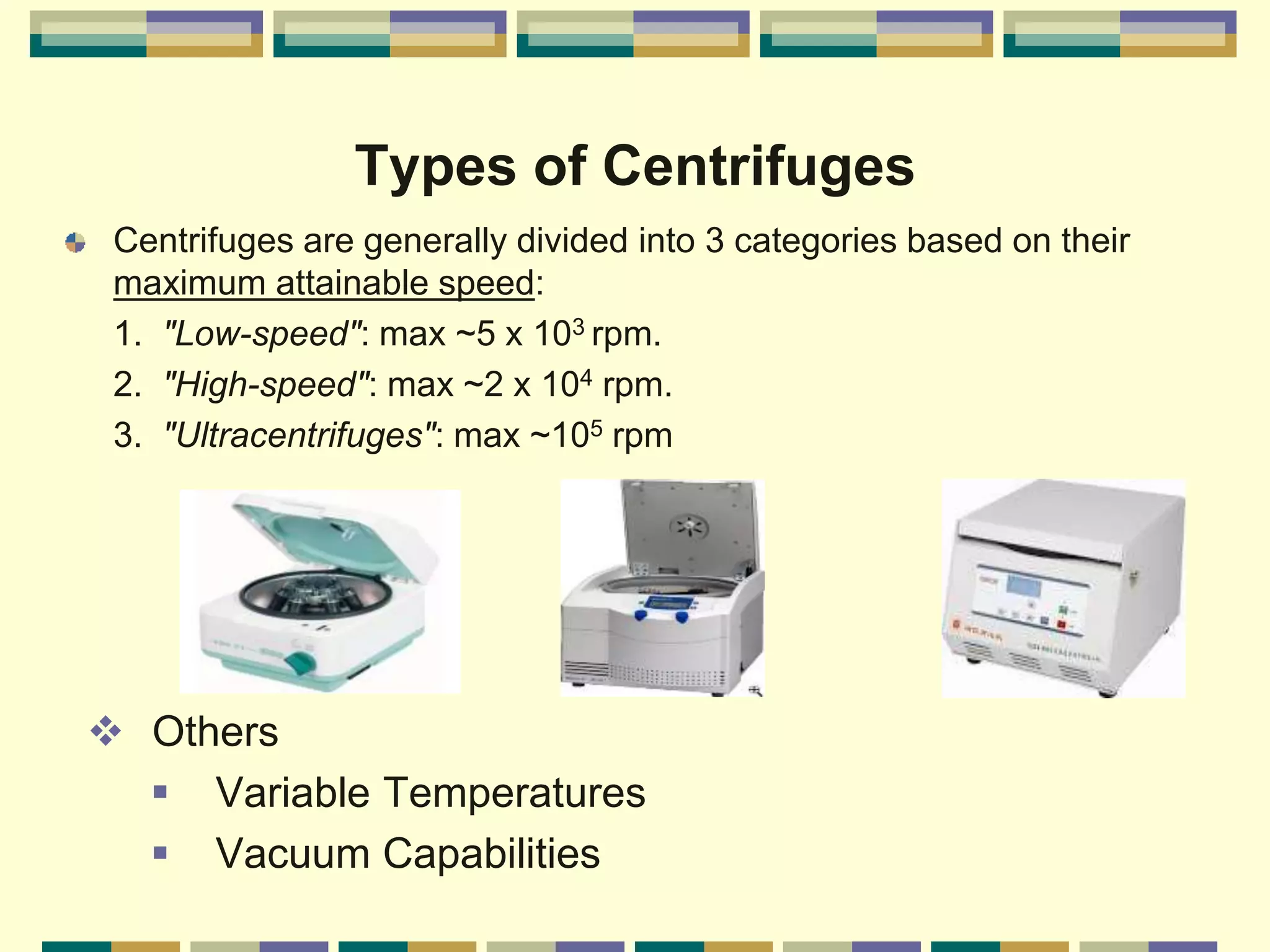 Centrifugation | PPT