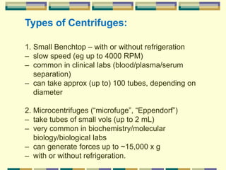 Centrifugation | PPT