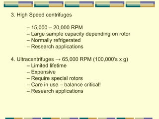 Centrifugation | PPT