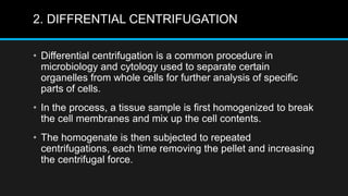 Centrifugation | PPTX
