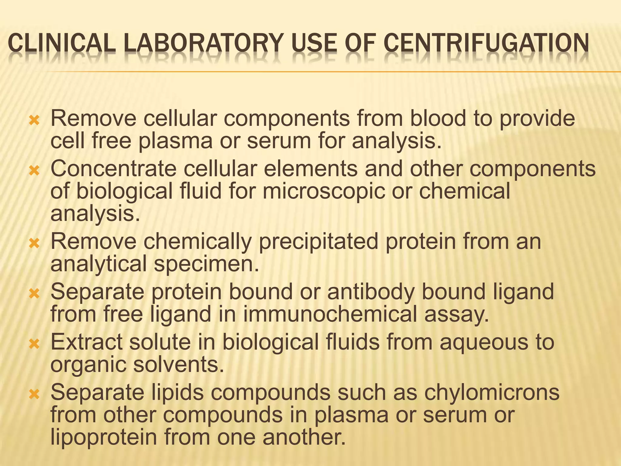 Centrifugation- Techniques in Biochemistry | PPTX