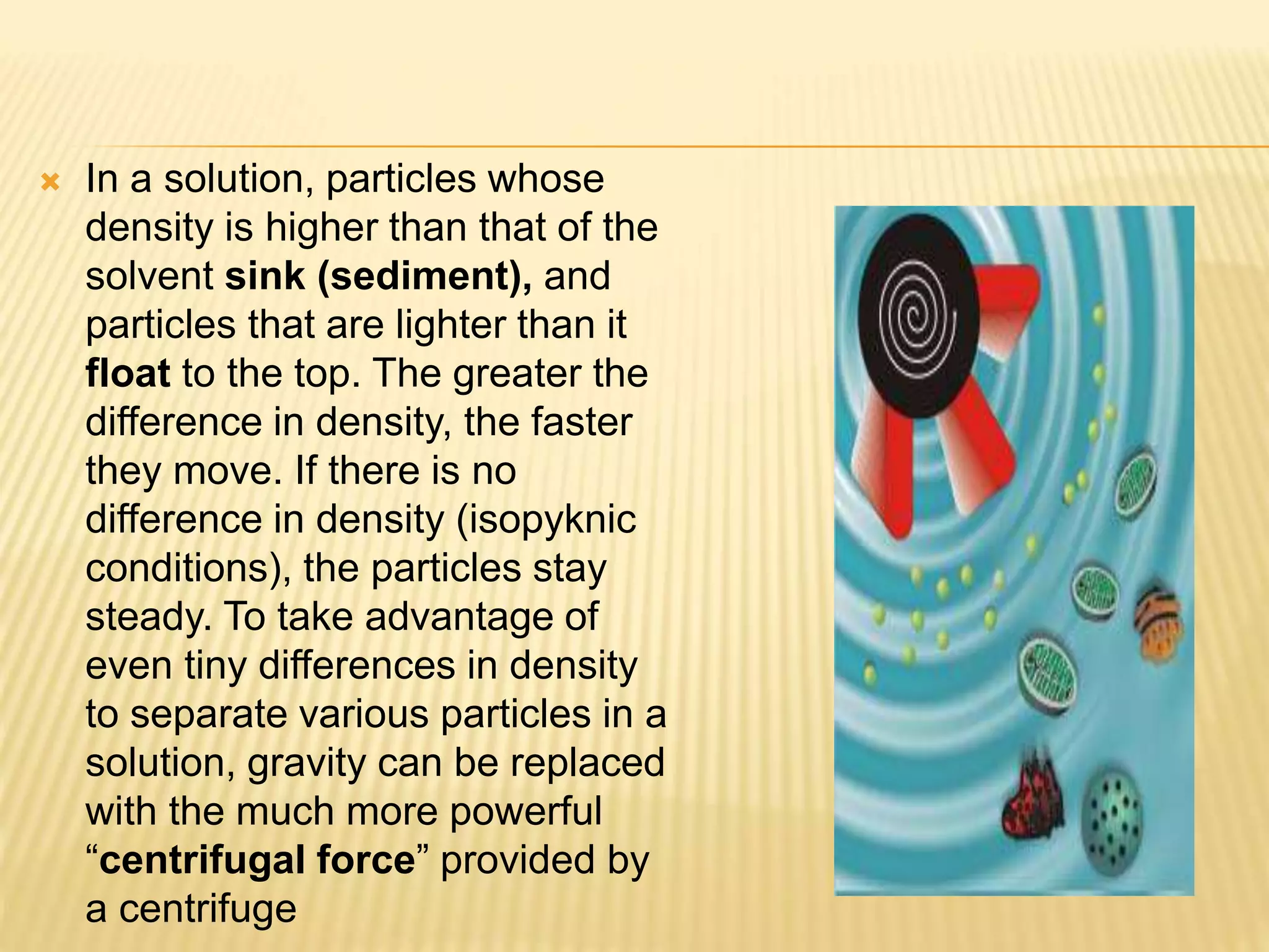 Centrifugation- Techniques in Biochemistry | PPTX