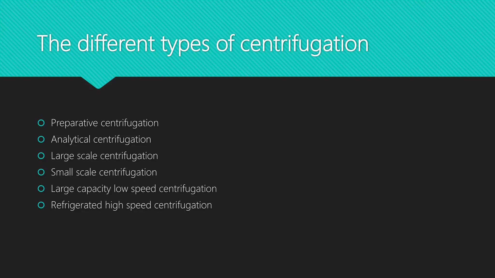Centrifugation and types of rotors | PPTX