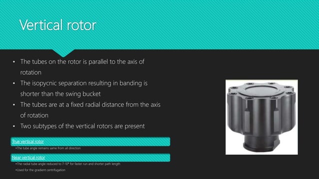 Centrifugation and types of rotors | PPTX | Chemistry | Science