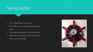 Centrifugation and types of rotors | PPTX