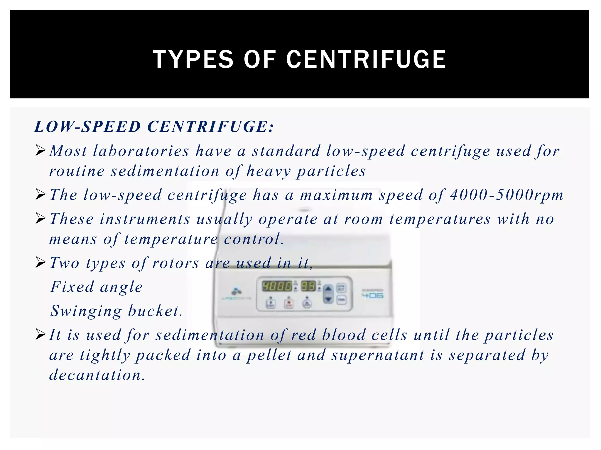 Centrifugation | PPTX