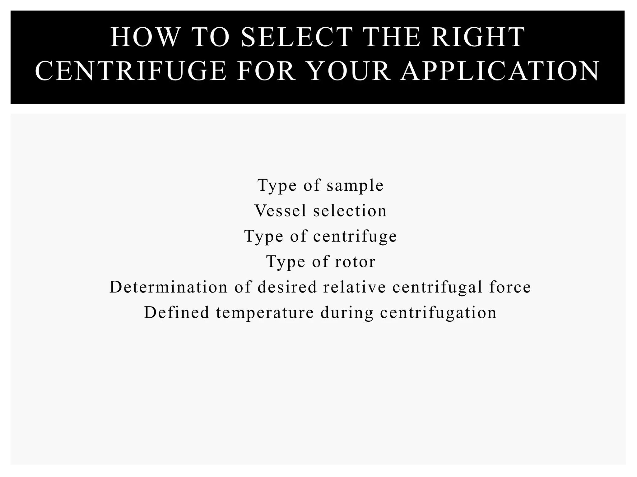 Centrifugation | PPTX