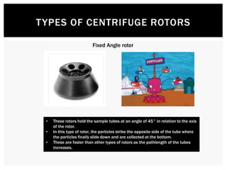 Centrifugation | PPTX | Chemistry | Science