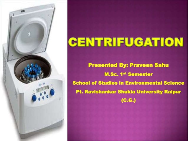 Centrifugation.pptx