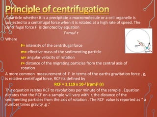 centrifugation.pptx | Physics | Science