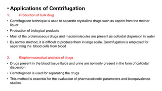 Centrifugation.pptx | Chemistry | Science