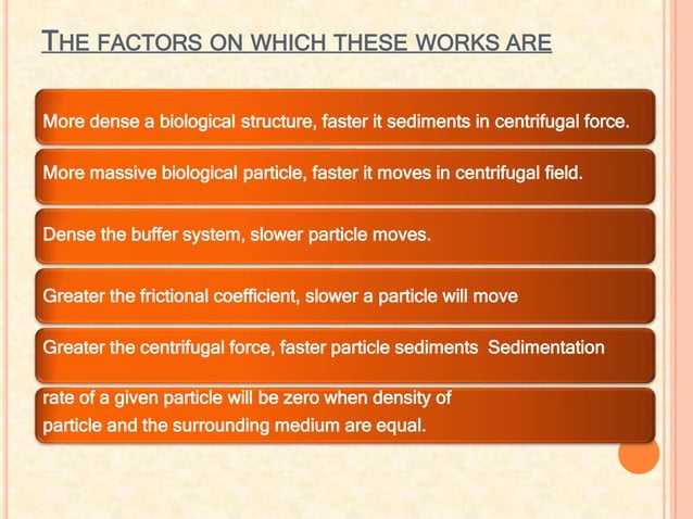 Centrifugation mlt topic medical laboratory instrumentation | PDF ...