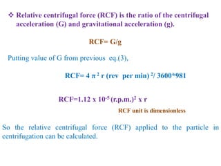 Centrifugation principle and its type.pdf