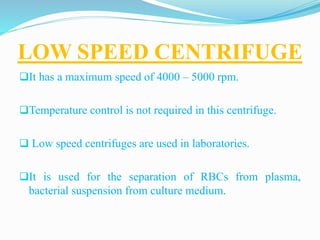 Centrifugation converted | PPT