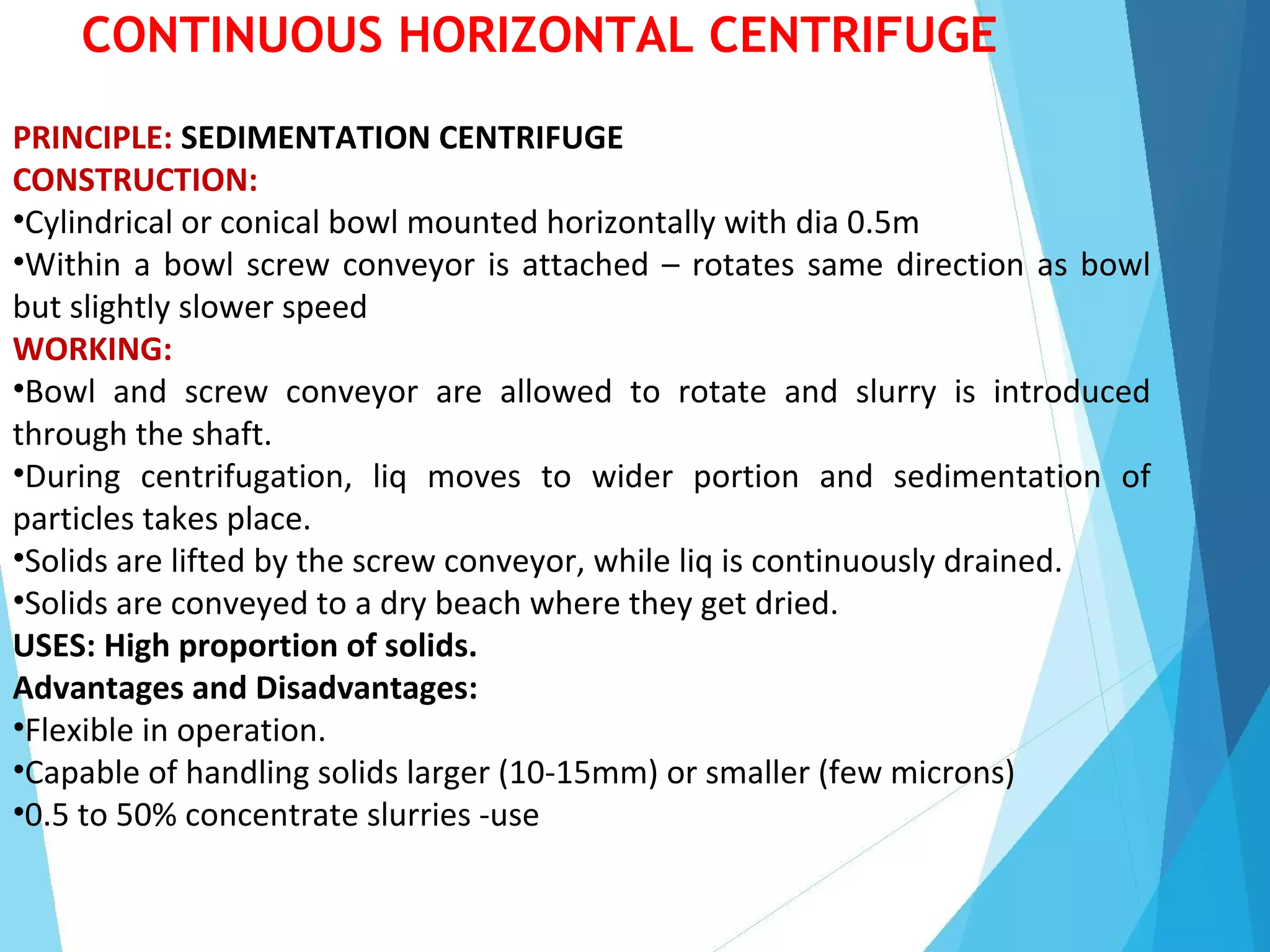 Centrifugation | PPT | Chemistry | Science