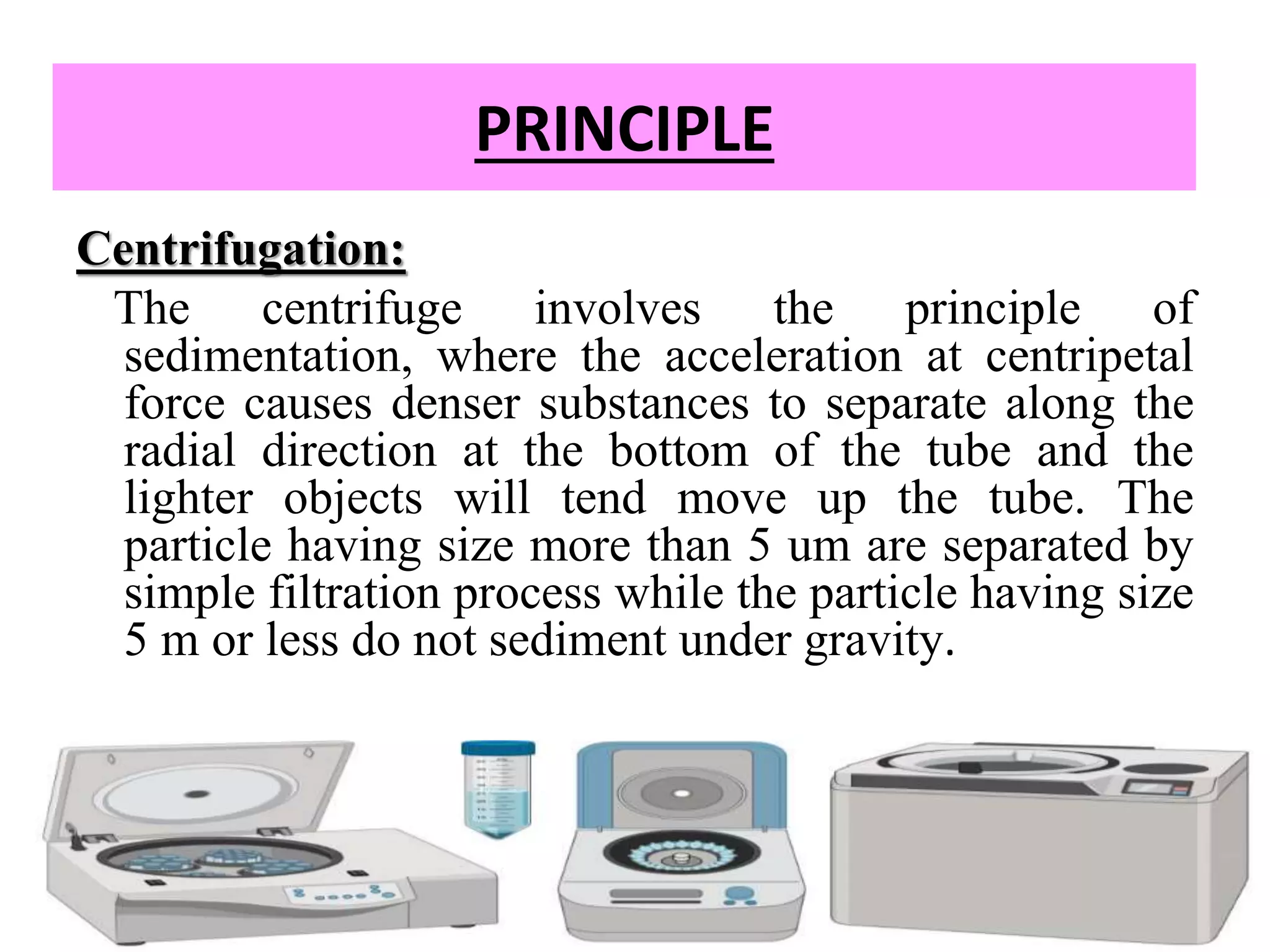 Centrifugation | PPTX
