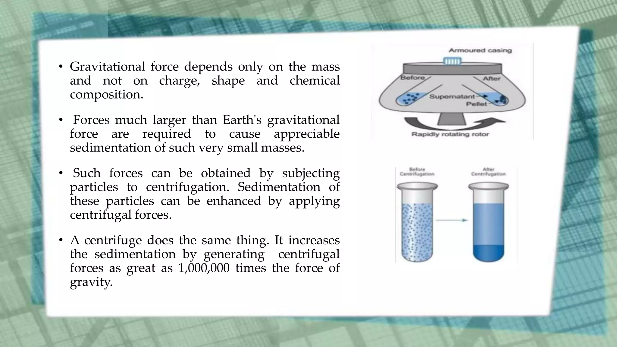 Centrifugation basic principle & theory | PPTX