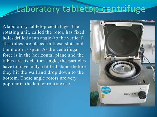 Centrifugation | PPT