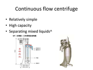 Centrifugation-Basic study | PPT | Chemistry | Science
