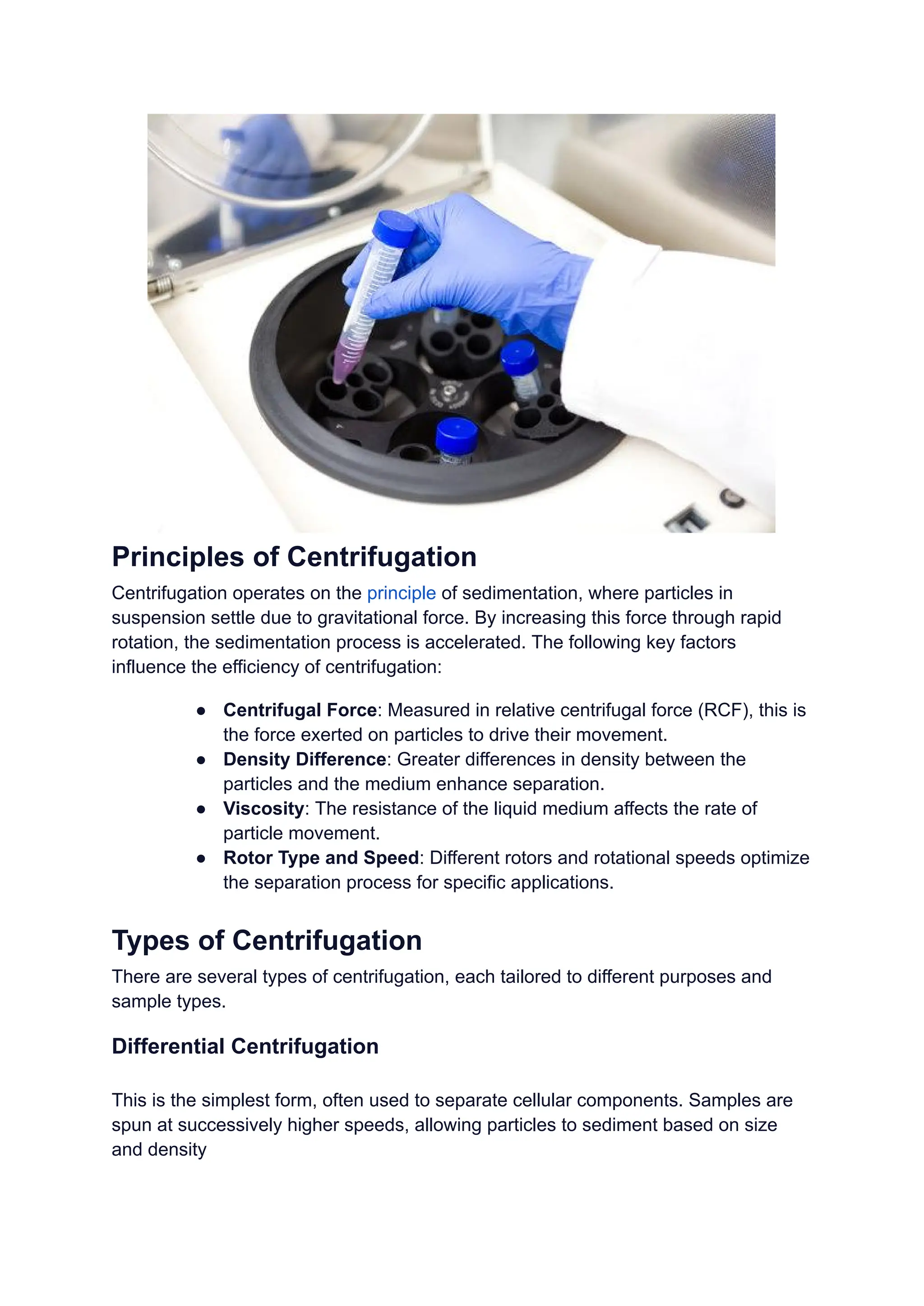 Centrifugation_ Principles, Types, and Applications.pdf