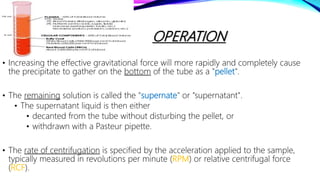 Centrifuge | PPTX