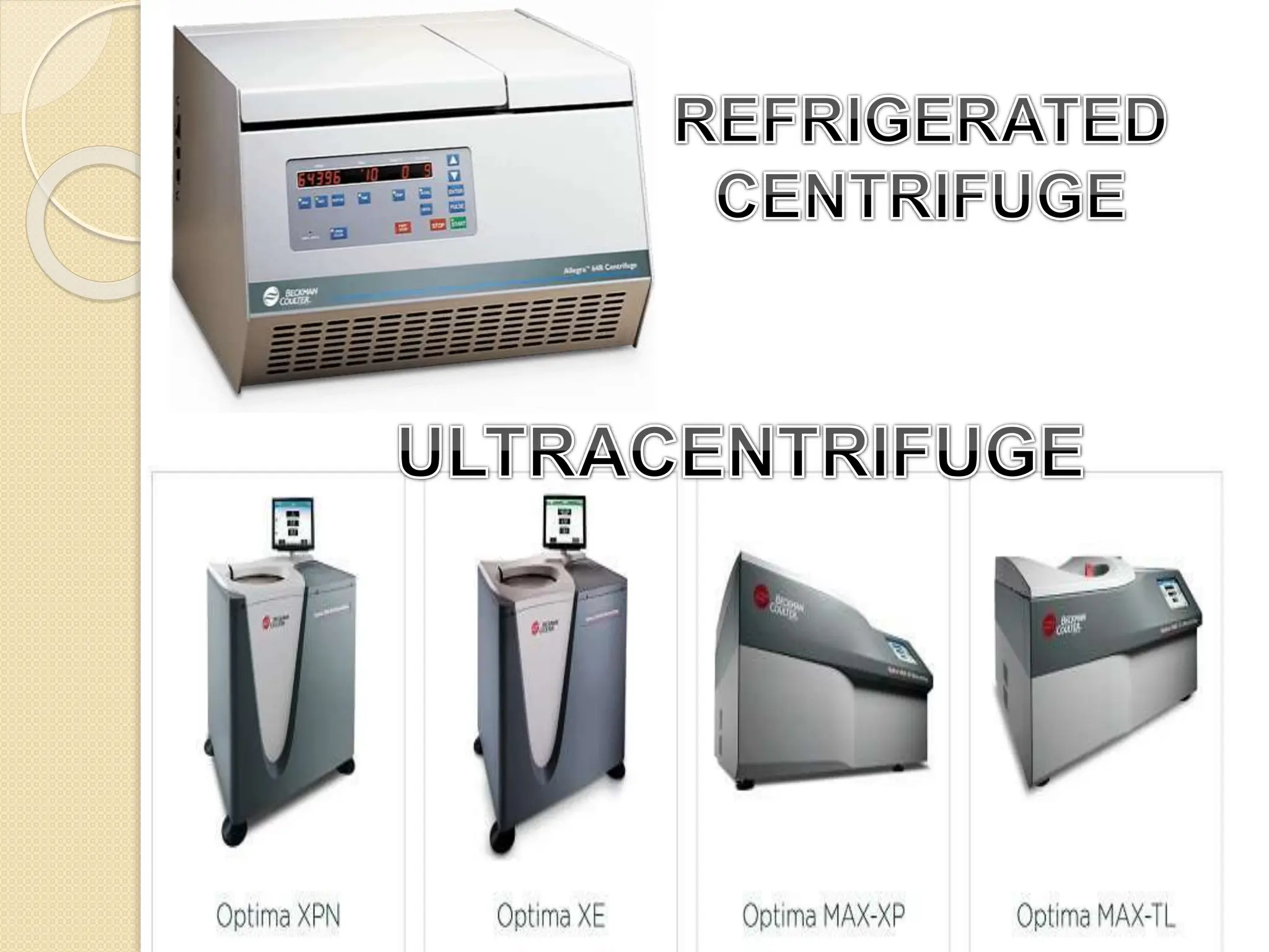 CENTRIFUGE INSTRUMENT- A MEDICAL BIOLOGY | PPT