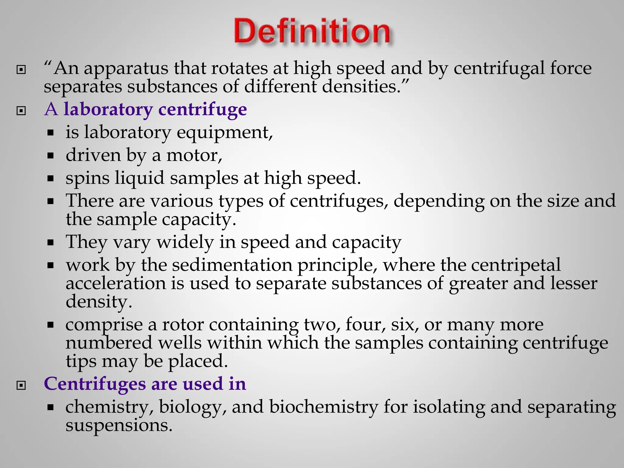 Centrifuge.pptx. Centrifuge.pptxCentrifuge.pptx