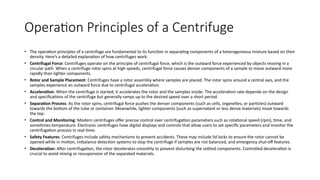 CENTRIFUGE.pptx in the laboratory equipment | PPTX