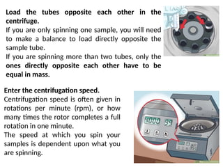 Centrifuge machines and their handling, types (1).pptx