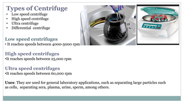 Biophysics and Bioinstrument- Centrifuge Measurement | PPTX