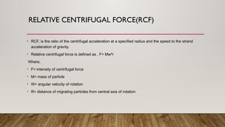centrifugation and its type and techniques | PPTX