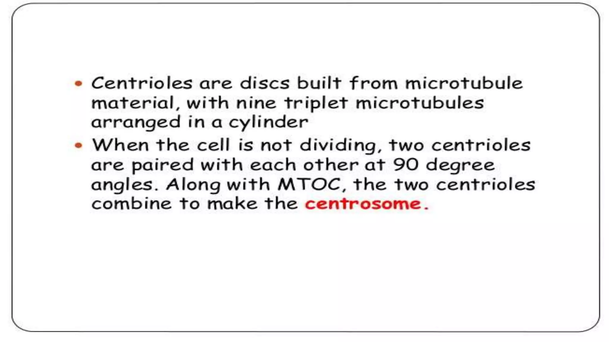 Centrioles | PPTX
