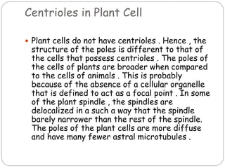 Centrioles... cell organelle. | PPTX