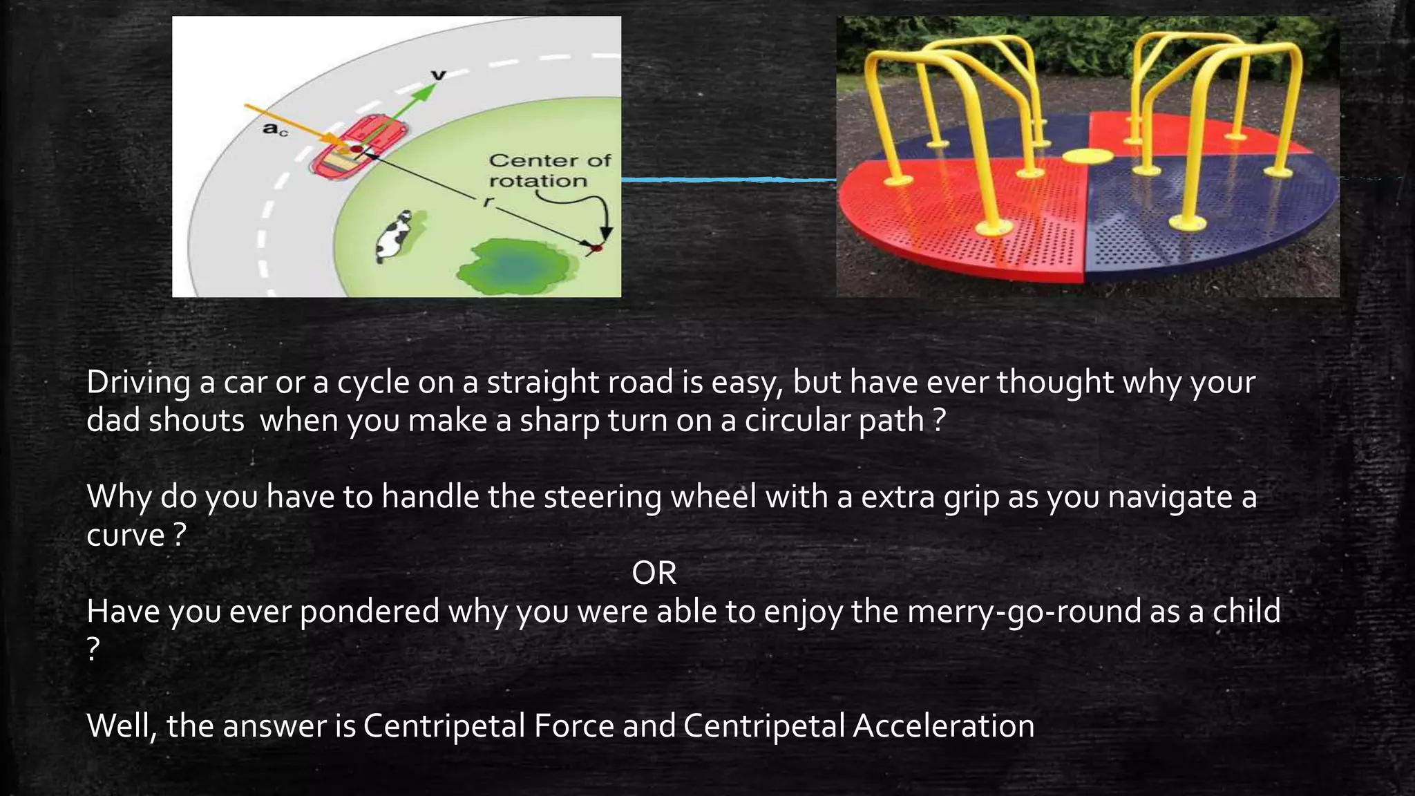 Centripetal acceleration | PPTX