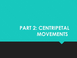 Urbanization Centripetal and Centrifugal Movements | PPT
