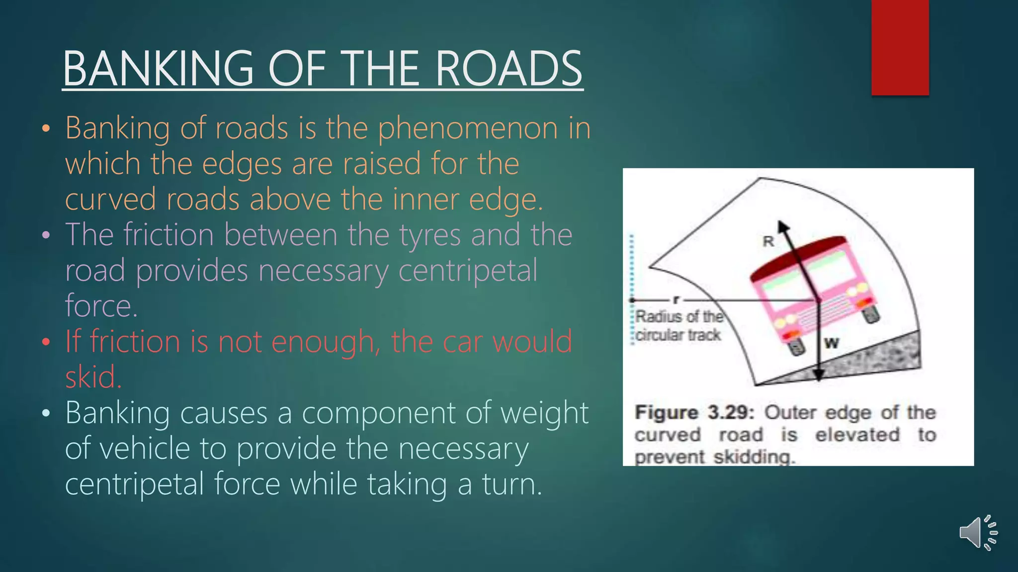 Class 9th Unit 3 Dynamics Centripetal force | PPTX