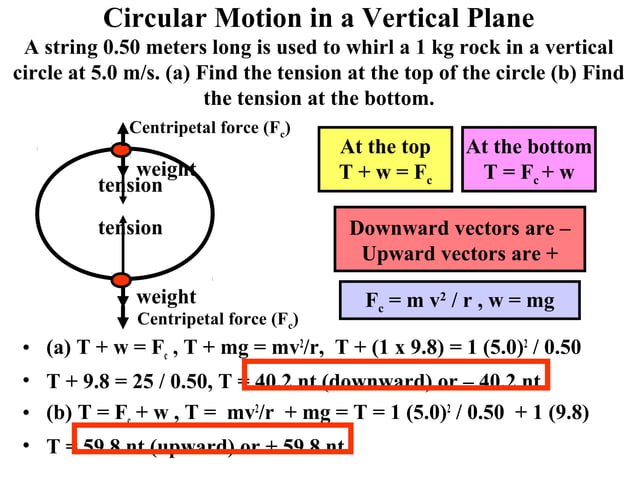 Centripetalforce (1) | PPT | Physics | Science