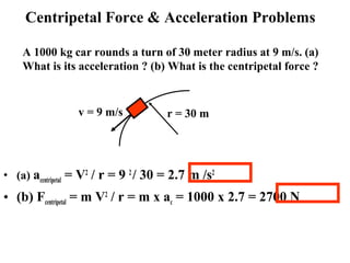 Centripetalforce (1) | PPT | Physics | Science